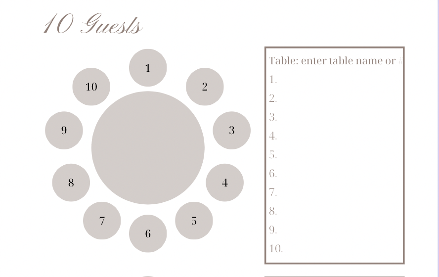 Seating Chart Templates Estate Management Network Seating Chart Templates Estate Management Network