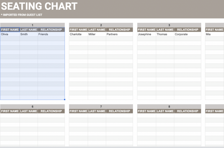Event Planning Workbook Template - Estate Management Network