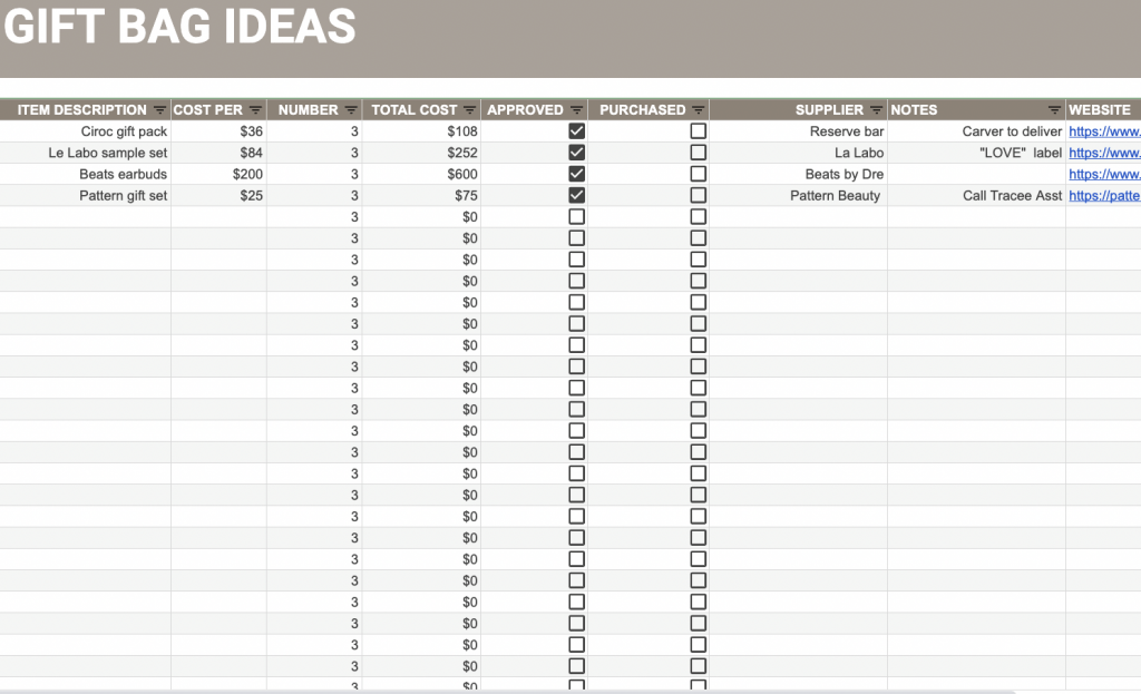 Event Planning Workbook Template - Estate Management Network