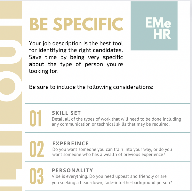 Writing a Job Description Guide - Estate Management Network