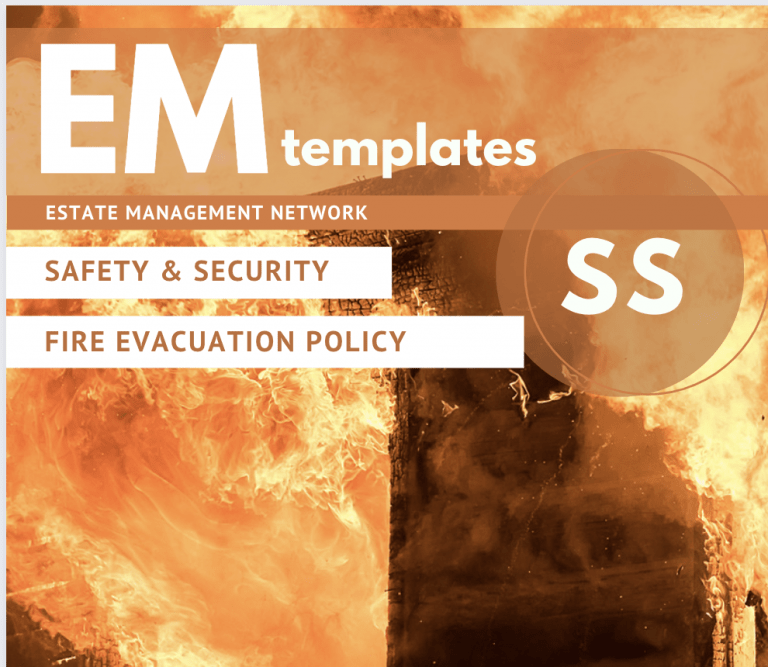 Fire Evacuation Policy Template - Estate Management Network